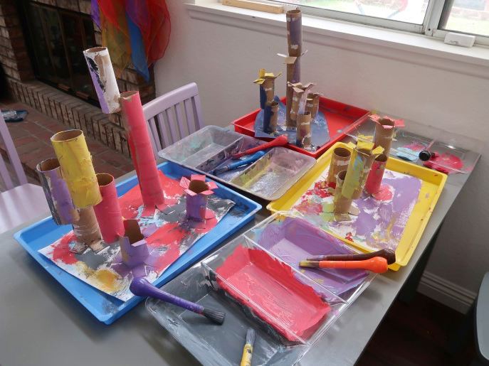 휴지심 입체적으로 색칠하기 | Toilet Paper Roll Sculpture Painting : 네이버 블로그