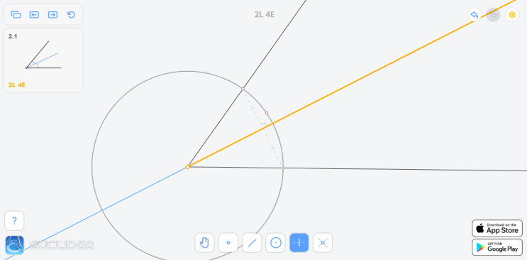 Euclidea[2] Beta셋 (1~10) : 네이버 블로그