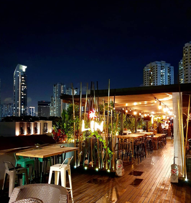 싱가포르 일상6 -LIN rooptop bar : 네이버 블로그