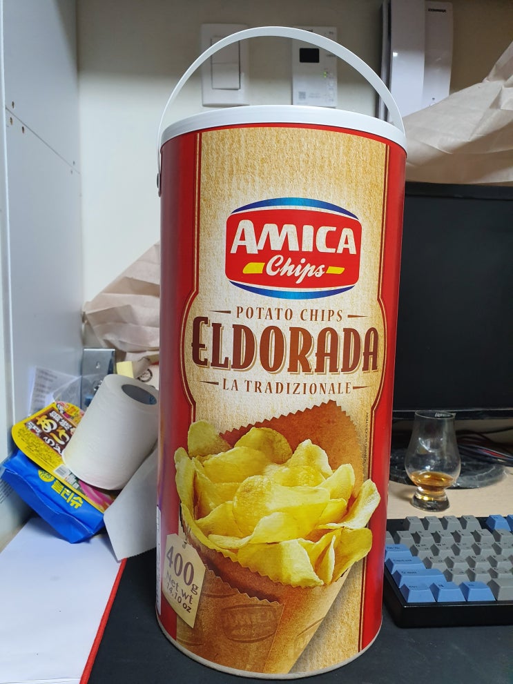 Amica Cu에서 구매한 엘도라다 감자칩 통이 엄청큰 감자칩 네이버 블로그