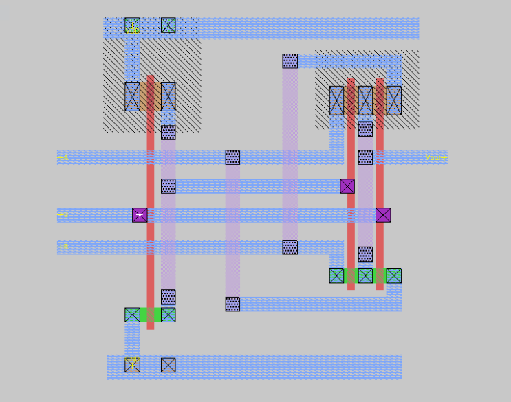[CMOS-PMOS와 NMOS 활용] Magic tool 활용 - 2MUX, 4MUX gate : 네이버 블로그