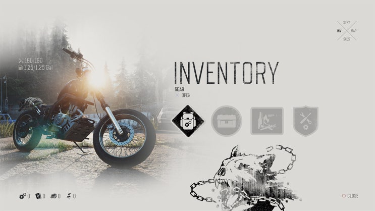 [콘솔] Days Gone UI Design : 네이버 블로그