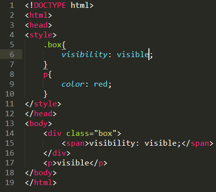 [HTML/CSS] visibility 속성 : 네이버 블로그
