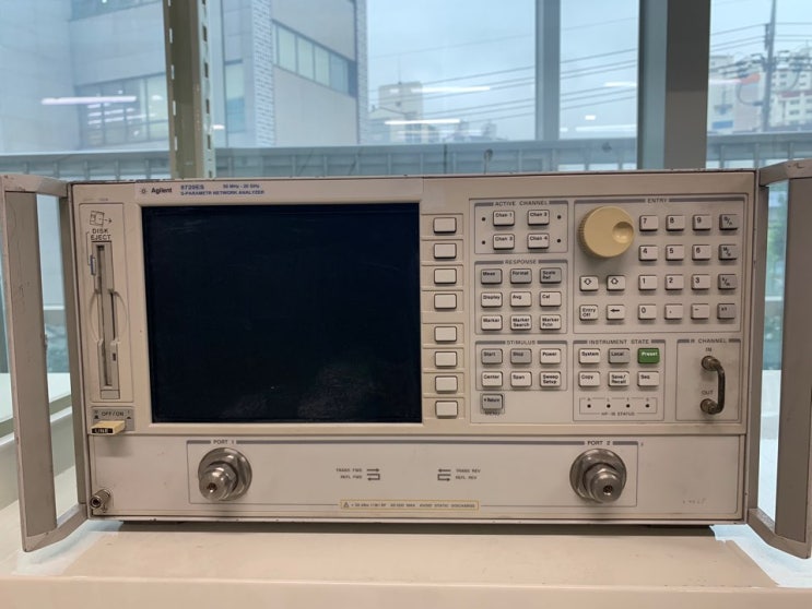 8720ES S-parameter Network Analyzer, 50 MHz to 20 GHz Keysight(Agilent ...