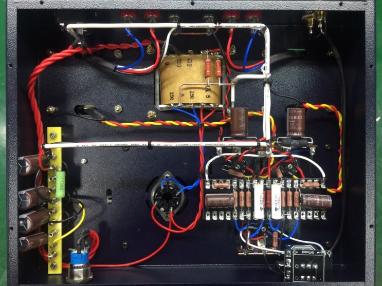 EL84(6BQ5) SE 앰프 만들기 #6 (조립) : 네이버 블로그