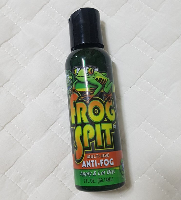 물안경 안티포그액 프로그스핏 Frog spit 스프레이로 바꿈! : 네이버 블로그