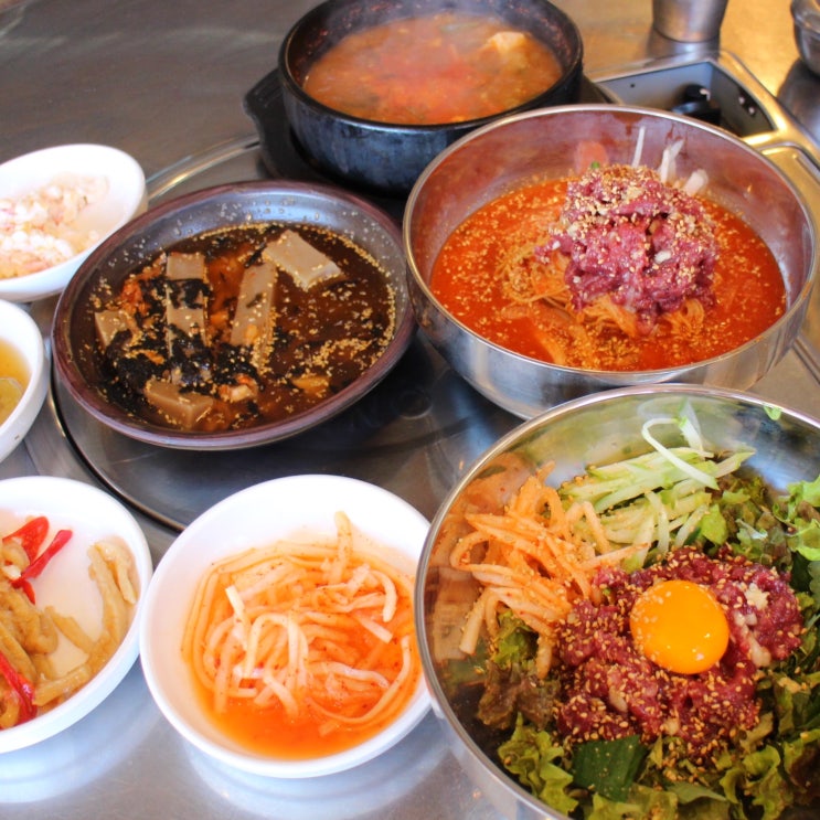 동해 천곡동 맛집 열이네식육식당 육회물회 후기 네이버 블로그