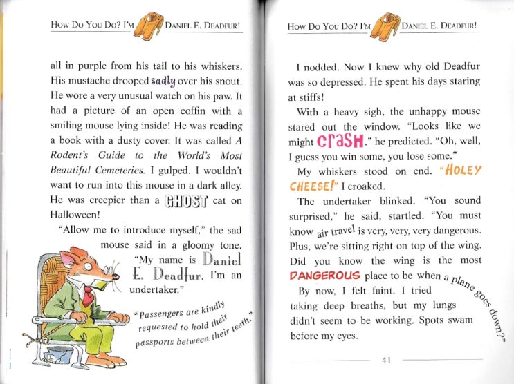 제로니모 스틸턴, Geronimo Stilton #2 [The curse of the cheese pyramid ] : 네이버 블로그