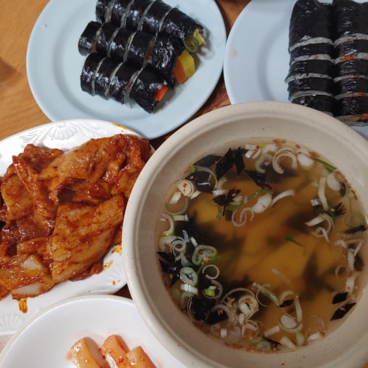 전주 진미집본점 연탄불고기와 김밥을 한쌈에 네이버 블로그