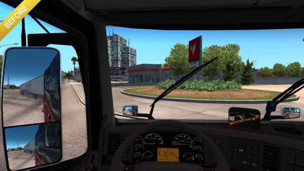 ATS 아메이칸 트럭 추천 모드 - True Mirror Fov for ATS 1.35.x : 네이버 블로그
