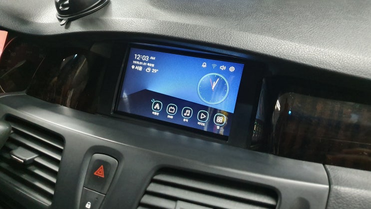 SM5 라구나 네비고장으로 파인드라이브 IQ7으로 교체완료. : 네이버 블로그