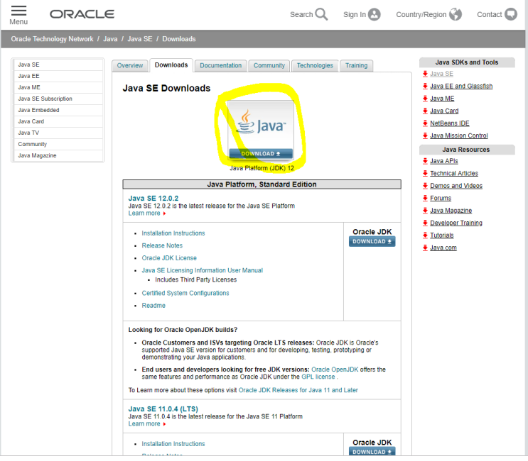 [jdk12]자바 JDK 설치하기 - 비비디바비디부 : 네이버 블로그