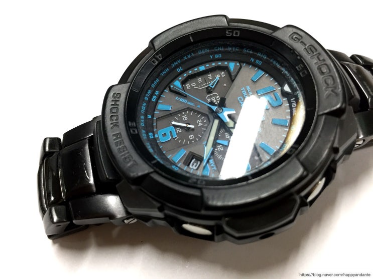 카시오 지샥 GW-3000BD 스카이 콕핏 블루/ Casio G-Shock GW-3000BD Sky Cockpit Blue ...