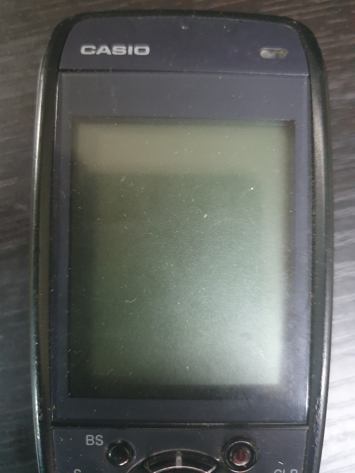 CASIO DT-970 핸드터미널 화면 불량으로 수리 요청 : 네이버 블로그