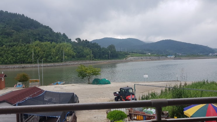 전도갯벌체험장 갔다가 섬마을바다펜션에서 여름 휴가 네이버 블로그