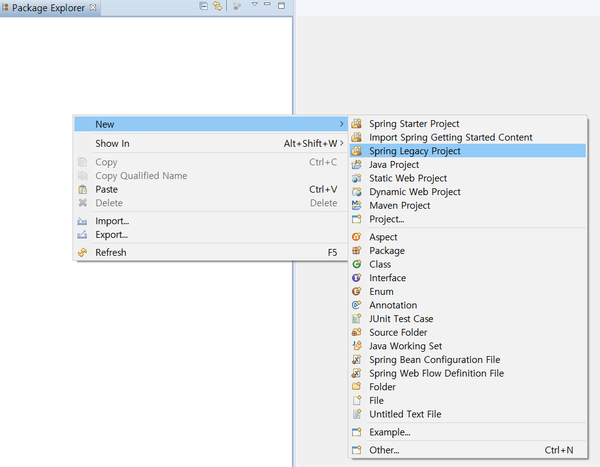 Spring MVC Project 작성 : 네이버 블로그
