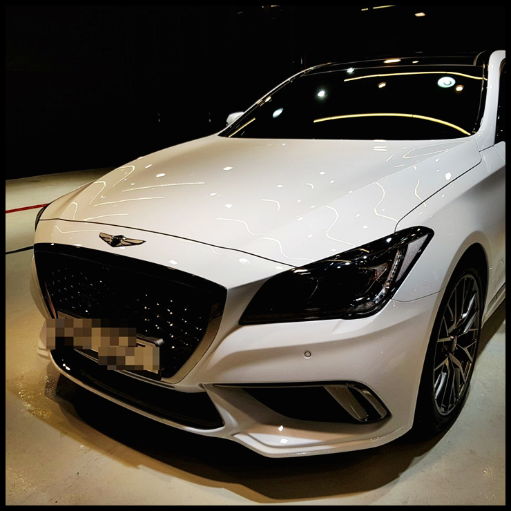 오너프로PPF 제네시스G80 스포츠 본넷 생활보호패키지 PPF시공기 : 네이버 블로그