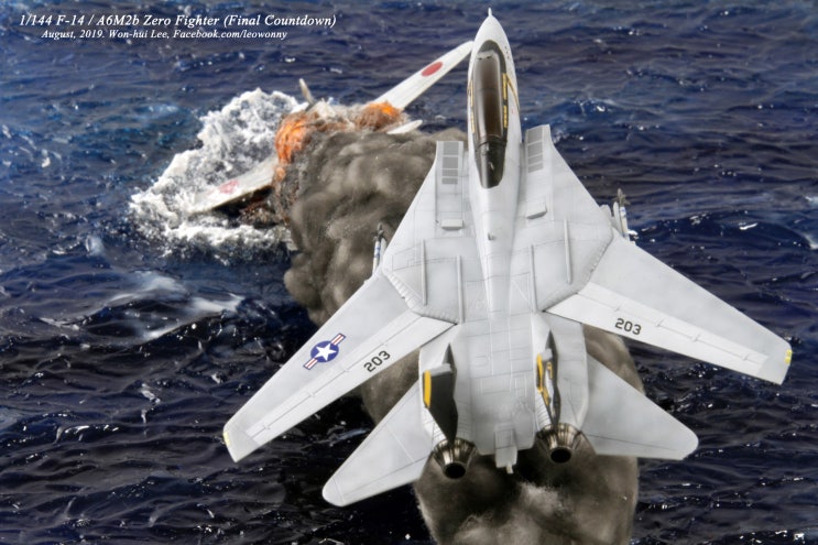 1/144 F-14 vs Zero Fighter (Final Countdown) : There is no legal ...