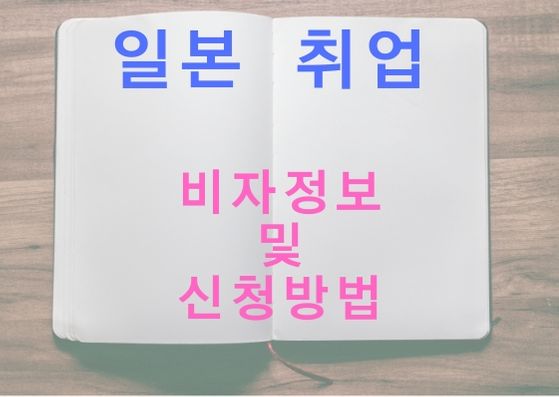 [일본취업] 일본 취업 및 생활에 필요한 모든 비자종류! : 네이버 블로그