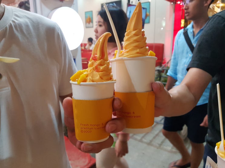 보라카이 유명 망고 아이스크림 할로망고 HALO MANGO : 네이버 블로그