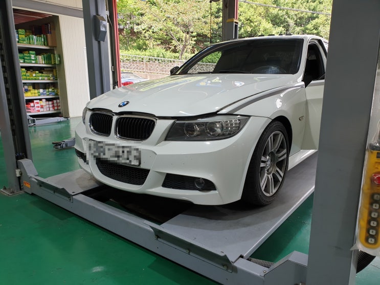 파주수입차정비bmw320ie90에어컨안나옴에어컨가스누설에바포레이터일산 금촌 문산 운정 교하 헤이리 수입차 정비파주