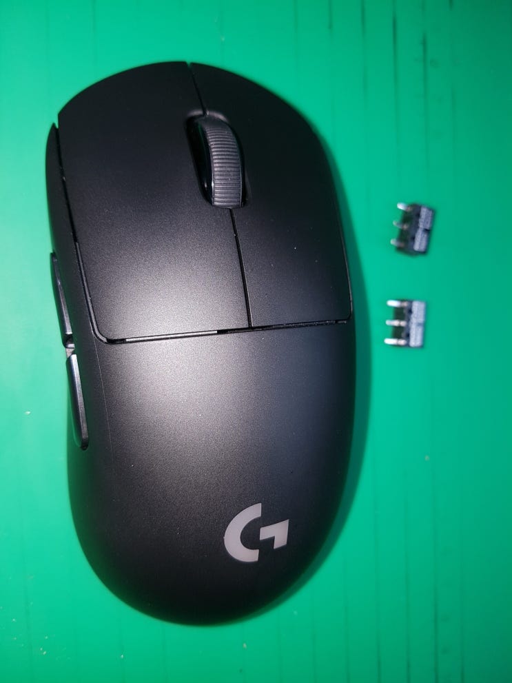 logitech gpro 무선 마우스의 더블클릭수리로지텍 G PRO 강남논현마우스 입고 WIRELESS 지프로 무선 마우스 좌 ...