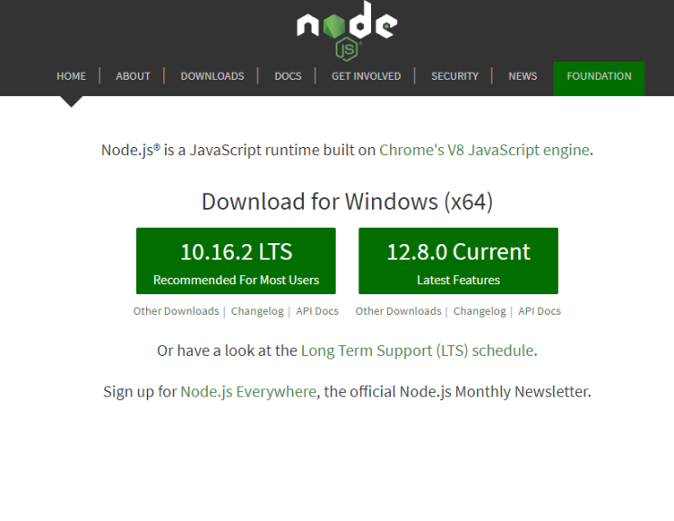 node.js 설치 및 atom(editor) 설치 : 네이버 블로그