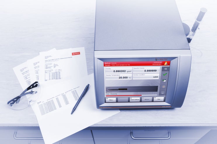 디지털 밀도계 : DMA 5000 M : 네이버 블로그