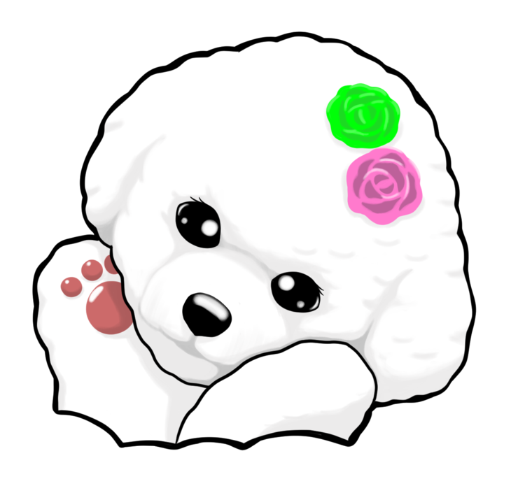 귀여운 강아지 그림그리기 비숑그림 비숑프리제 네이버 블로그