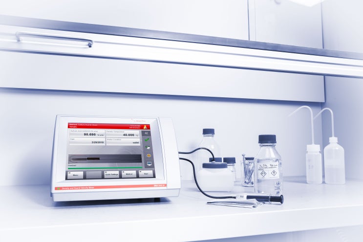 밀도 및 음속 측정기 : DSA 5000 M : 네이버 블로그