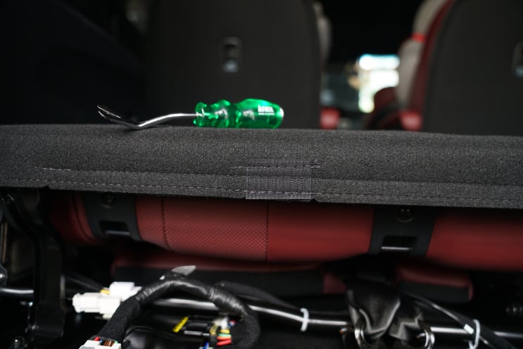팰리세이드 3열 조수석 Isofix 아이소픽스 브라켓 설치 네이버 블로그