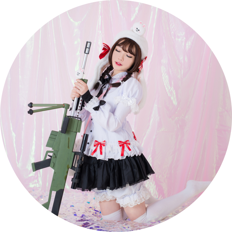 [소녀전선 M99 토끼반 코스프레] 에헤헤~ 지휘관님, 제 전화번호 알려드릴까요? 앞으로 자주 연락해요~ Cos by. 이몰라 ...