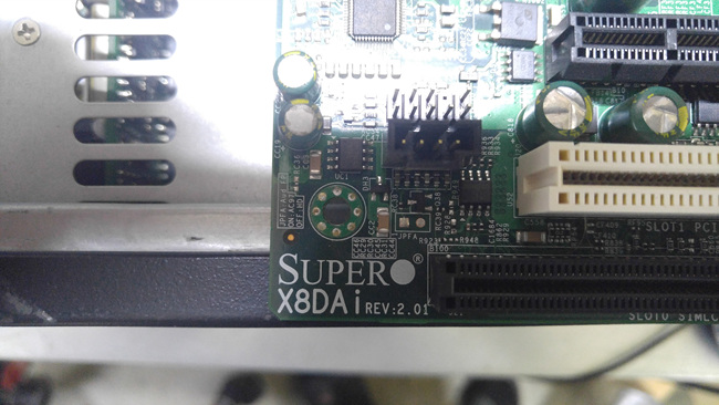 [SUPERMICRO 서버 수리] 슈퍼마이크로 서버 SUPER X8DAI 전원 불량 메인보드 수리완료-퓨라이더 서버수리 ...
