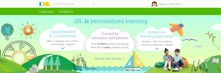 영어와 수학은 IXL 로 해봐요! : 네이버 블로그
