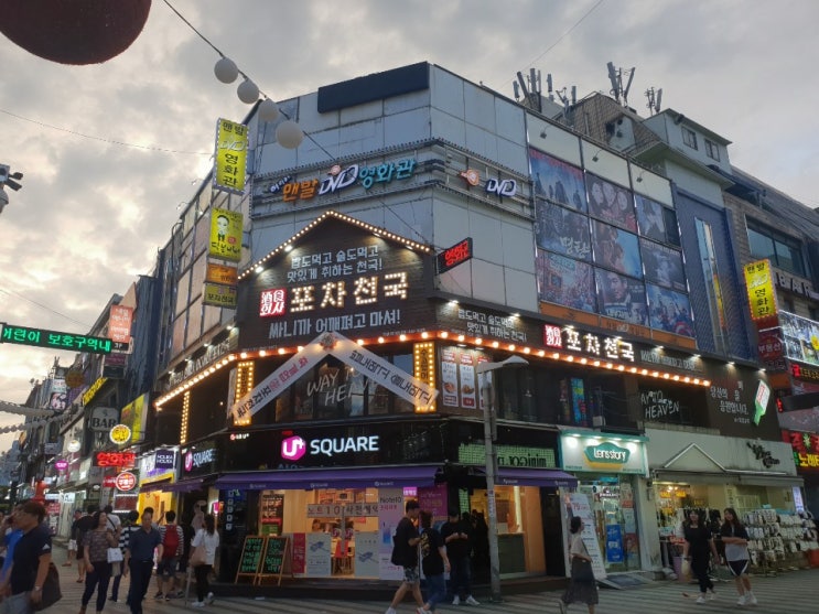 안양일번가 포차천국 안주가 다양하다맛있다싸다 얼음소주진로 네이버 블로그
