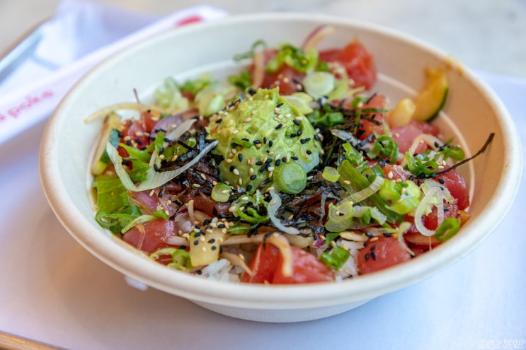 뉴욕 맛집 - 뉴욕에서 먹는 포케볼, 레드포케(Red Poke) : 네이버 블로그