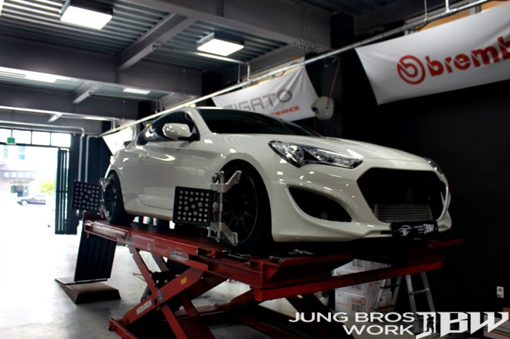 [ JBW ] 현대 뉴제네시스쿠페 BK380 "호프만 3D 얼라이먼트 " 셋팅 : 네이버 블로그