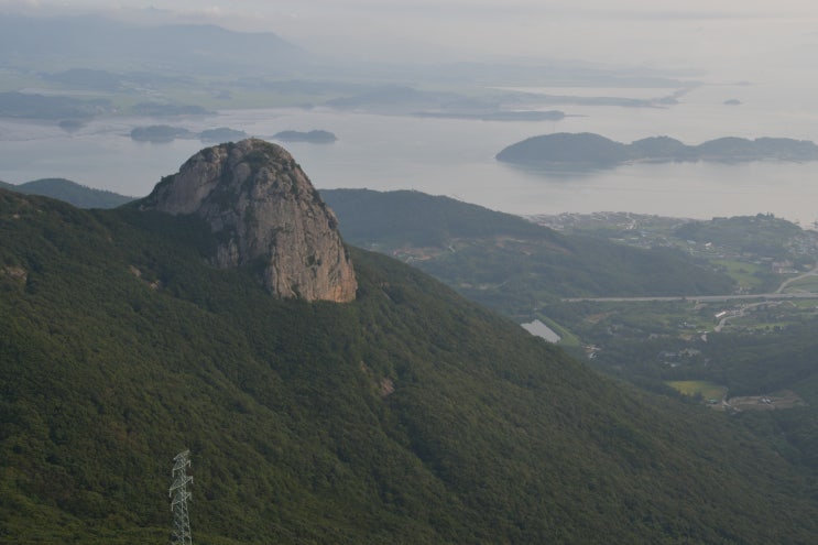 완도5봉(숙승봉~업진봉~백운봉~상왕봉~쉼봉) 종주(19.8.18) : 네이버 블로그