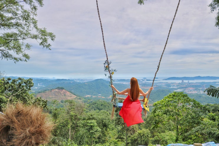 코타키나발루 코콜힐 그네 :: 코콜힐 스윙 (Le 'One Kokol Elf) : 네이버 블로그
