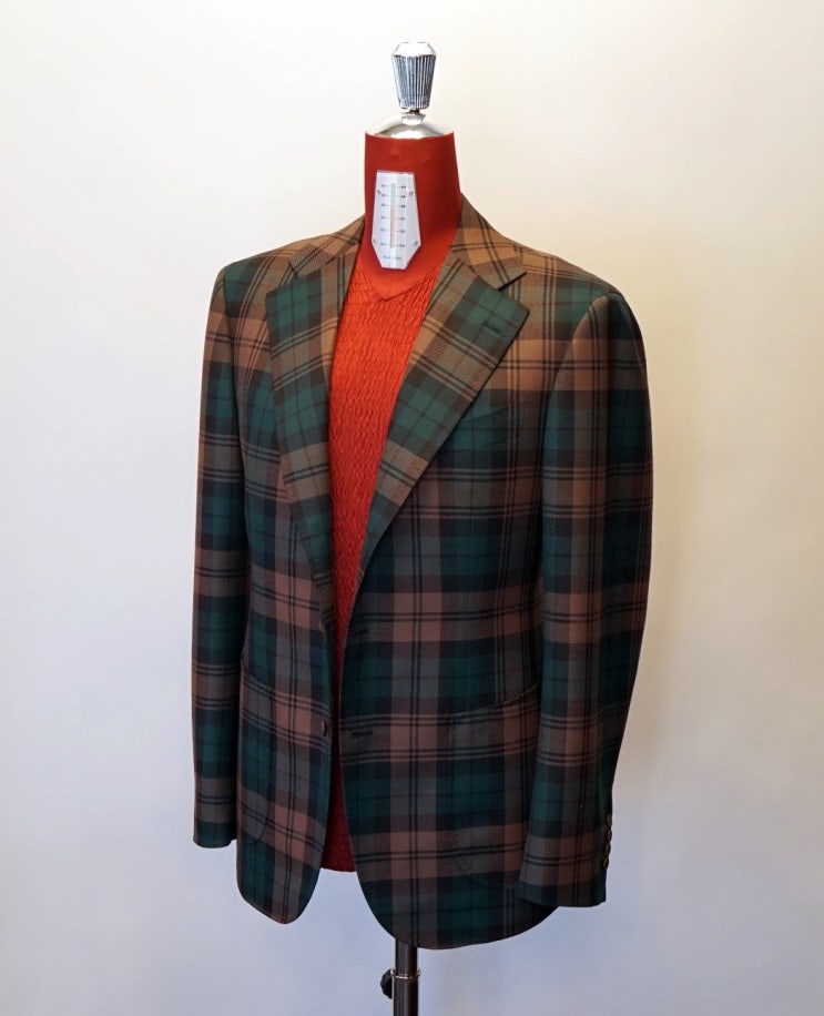 라끼아베 자켓 / 덕데일브로스 타탄체크 자켓 / Dugdale & Bros Tartan Check Jacket : 네이버 블로그