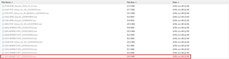 [Apache+PHP+DB] APMSETUP, XAMPP 설치방법 : 네이버 블로그