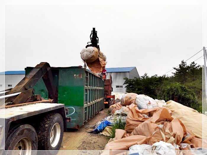 전남 암롤박스 진도 폐기물처리 뒷처리도 깔끔한 해양환경에서 네이버 블로그