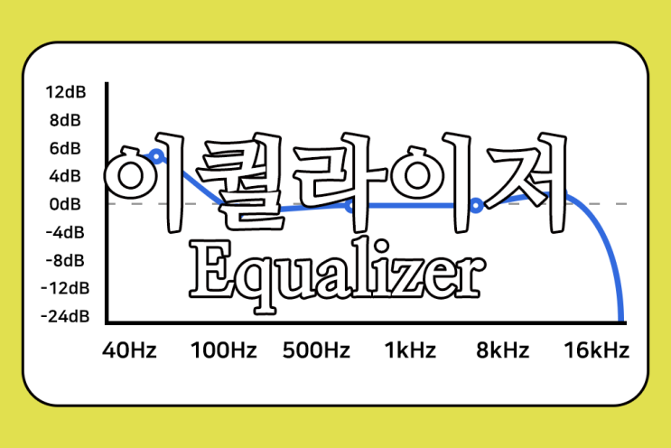 부산미디 이퀄라이저는 무엇일까 Eq Equalizer 1편 경성대 미디 레슨 입시 취미 학원 플레이뮤 네이버 블로그
