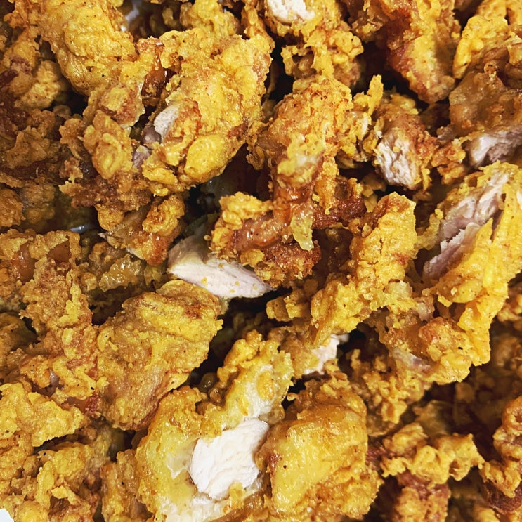 [등촌역/노랑통닭] 순살후라이드 치킨_솔직한 후기. : 네이버 블로그