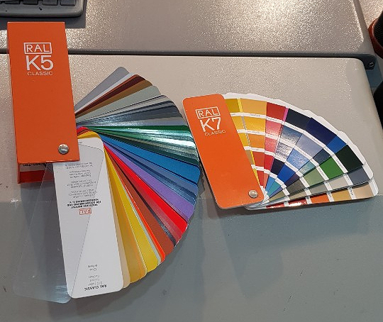 RAL 칼라 조색 : 네이버 블로그