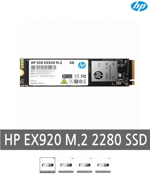 [역대특가] [HP] HP EX920 M.2 2280 (1TB)/정품판매점必/NVMe/SSD/3D : 네이버 블로그