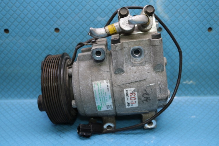 현대자동차 포터2 중고 133PS 에어컨 콤프레샤 977014F410, 97701-4F410 수원 화성 자동차 중고부품 사이트 ...