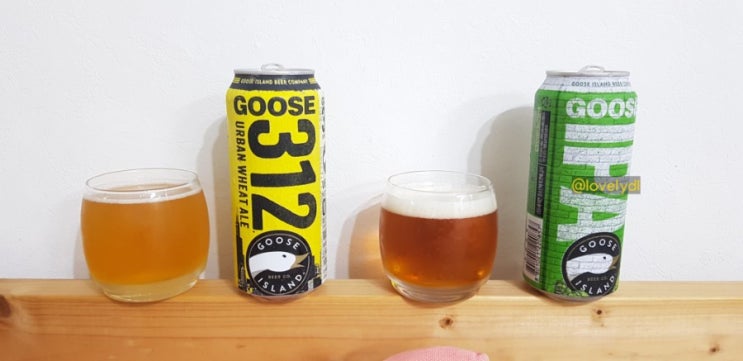 구스 아일랜드 크래프트 비어( 미국맥주) GOOSE IPA, GOOSE 312 : 네이버 블로그