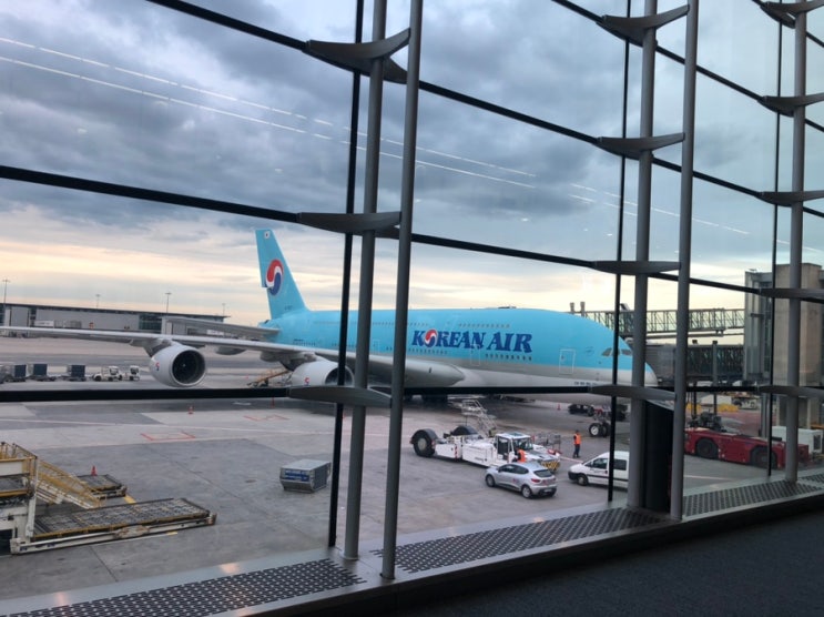 [남프랑스/니스] 파리 샤를 드골에서 인천공항..대한항공 A380(KE902) 탑승 후기 "비빔밥 먹고 싶어요" : 네이버 블로그