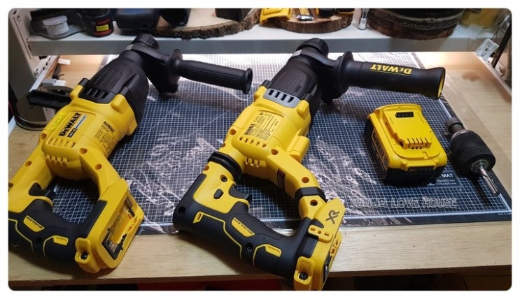 DCH133(구형) & DCH263(신형) 충전헤머드릴 와블테스트.....(보쉬GBH 2-28유선헤머드릴) : 네이버 블로그